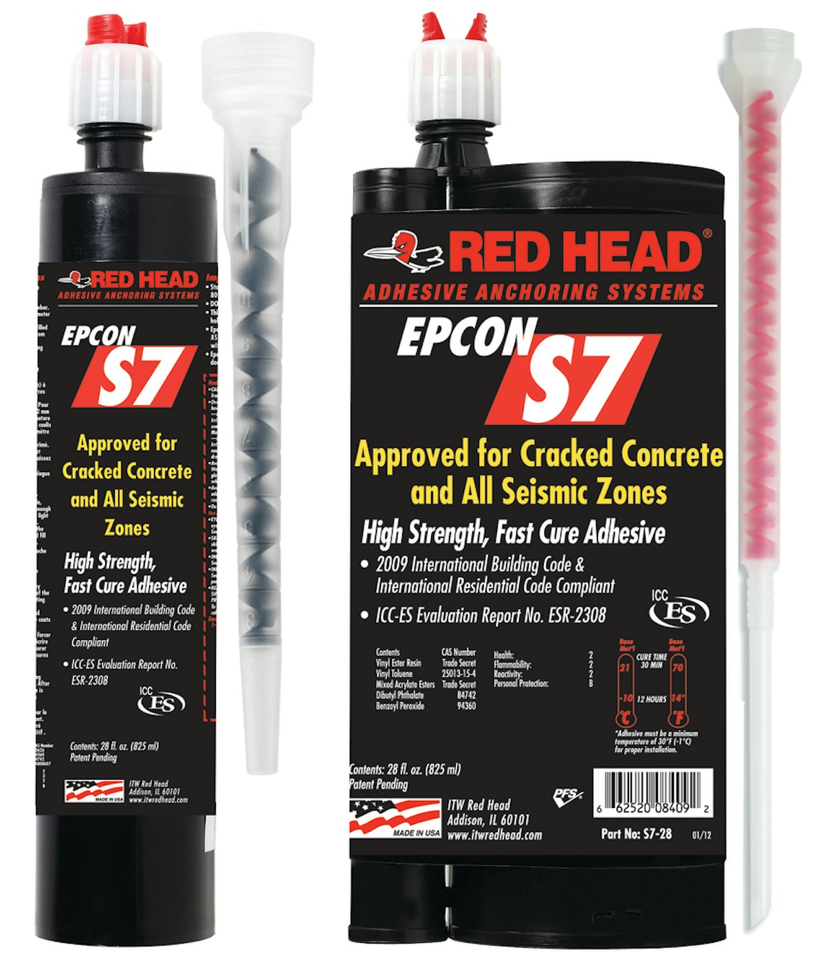ITW Red Head Epcon S7 Fast Cure Adhesive From: ITW Brands | For ...