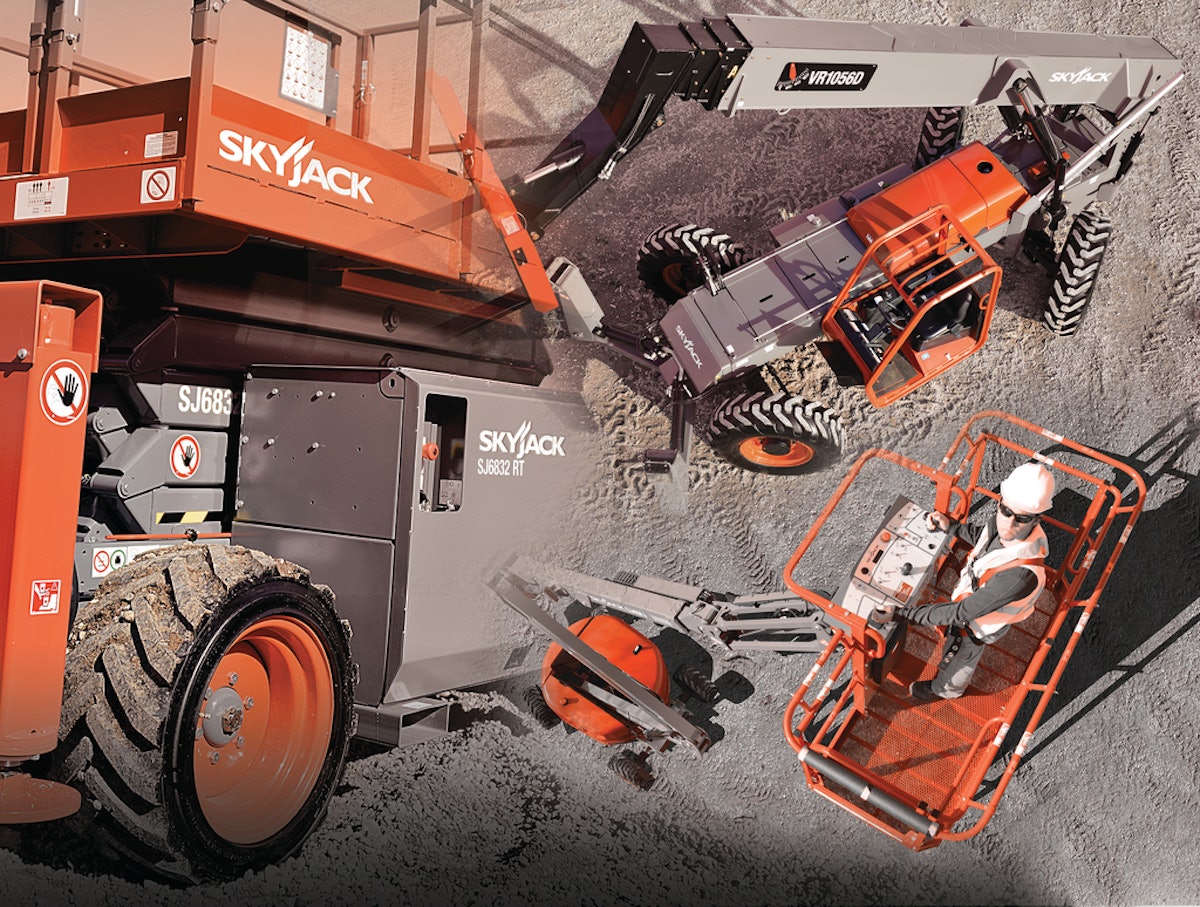 Rough-Terrain Lift Equipment From: Skyjack | For Construction Pros