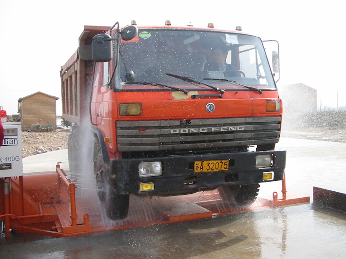 Wheel Washer Installed In-Ground From: Riveer Company | For ...