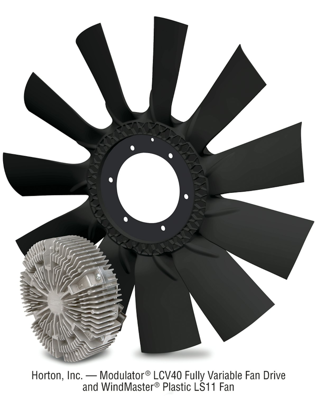 Modulator Fan Drive and WindMaster Plastic Fan From: Horton, Inc. | For ...