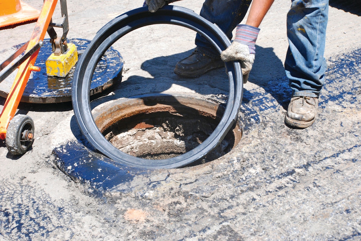 Manhole Risers Cut Costs and Preserve Pavement | For Construction Pros