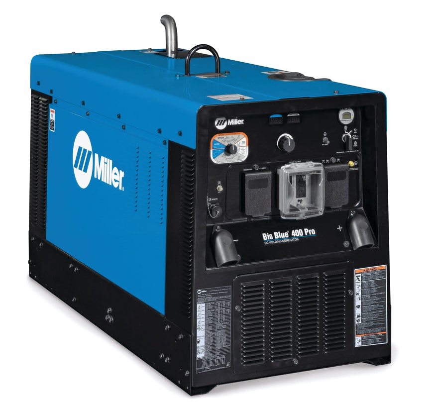 Big Blue 400 Pro From: Miller Electric Mfg. LLC | For Construction Pros Big Blue 400 Pro From: Miller Electric Mfg. LLC | For Construction Pros