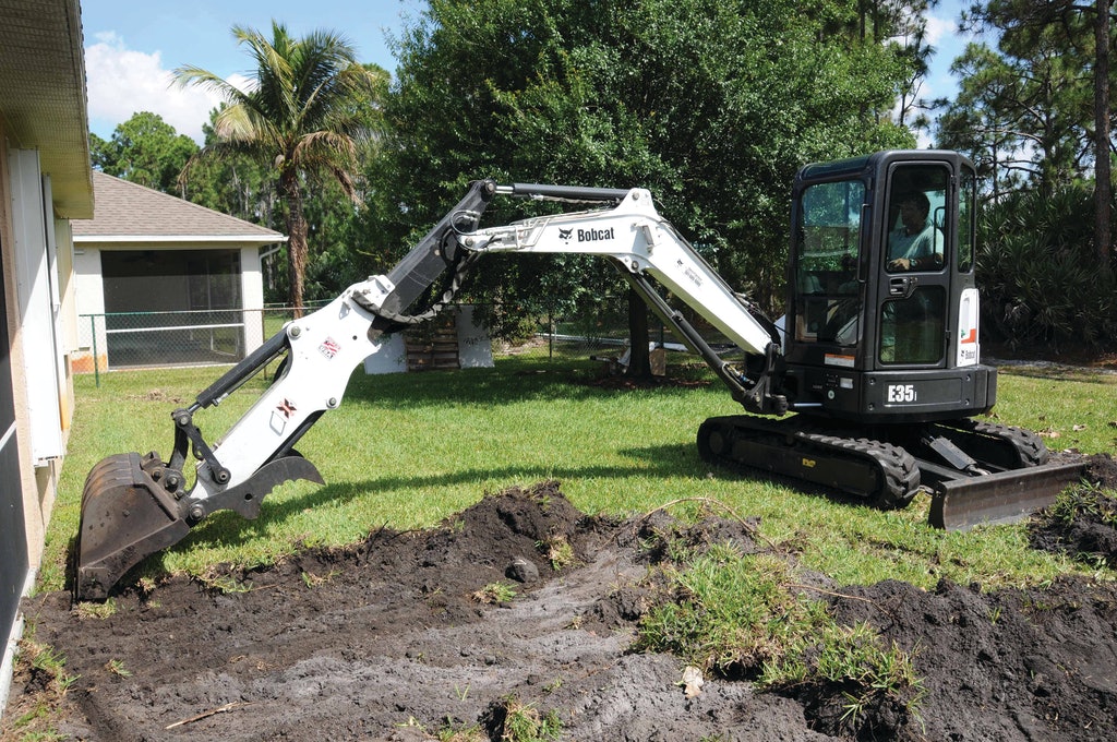 bobcat excavator e35i