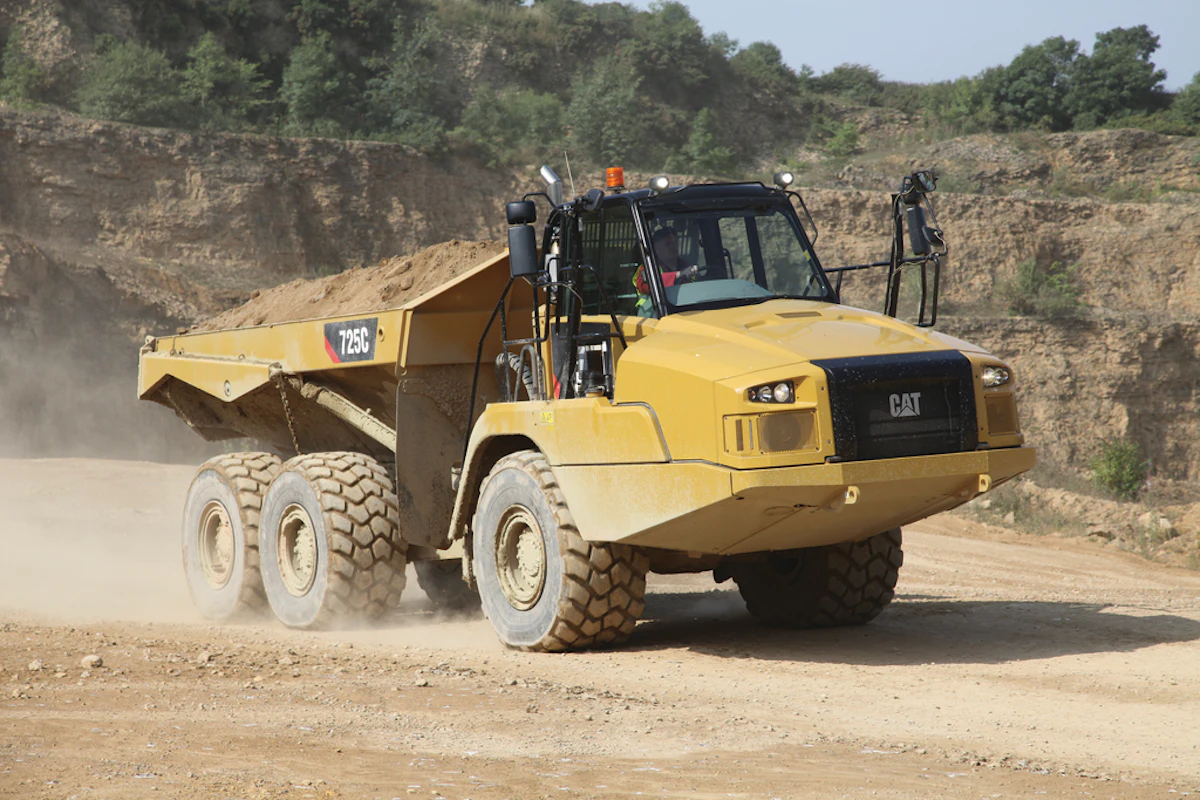 Cat 725C and 730C Articulated Dump Trucks From: Caterpillar - Cat | For ...