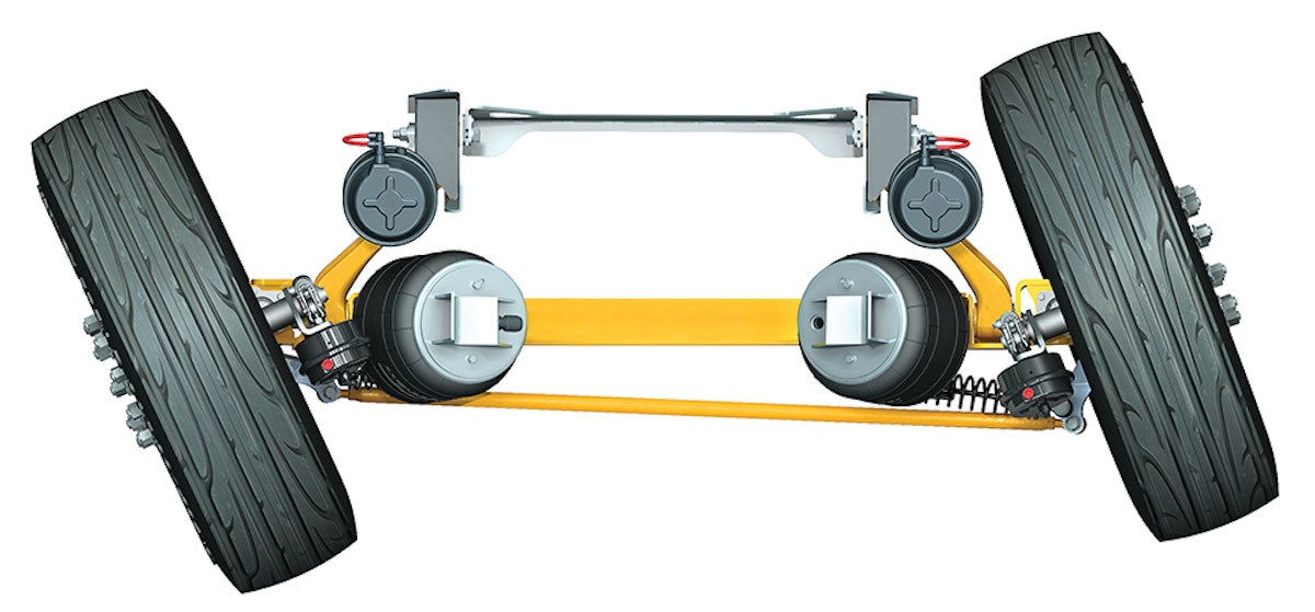 NEWAY LSZ Auxiliary Steerable Lift Axle From: Saf-Holland | For ...