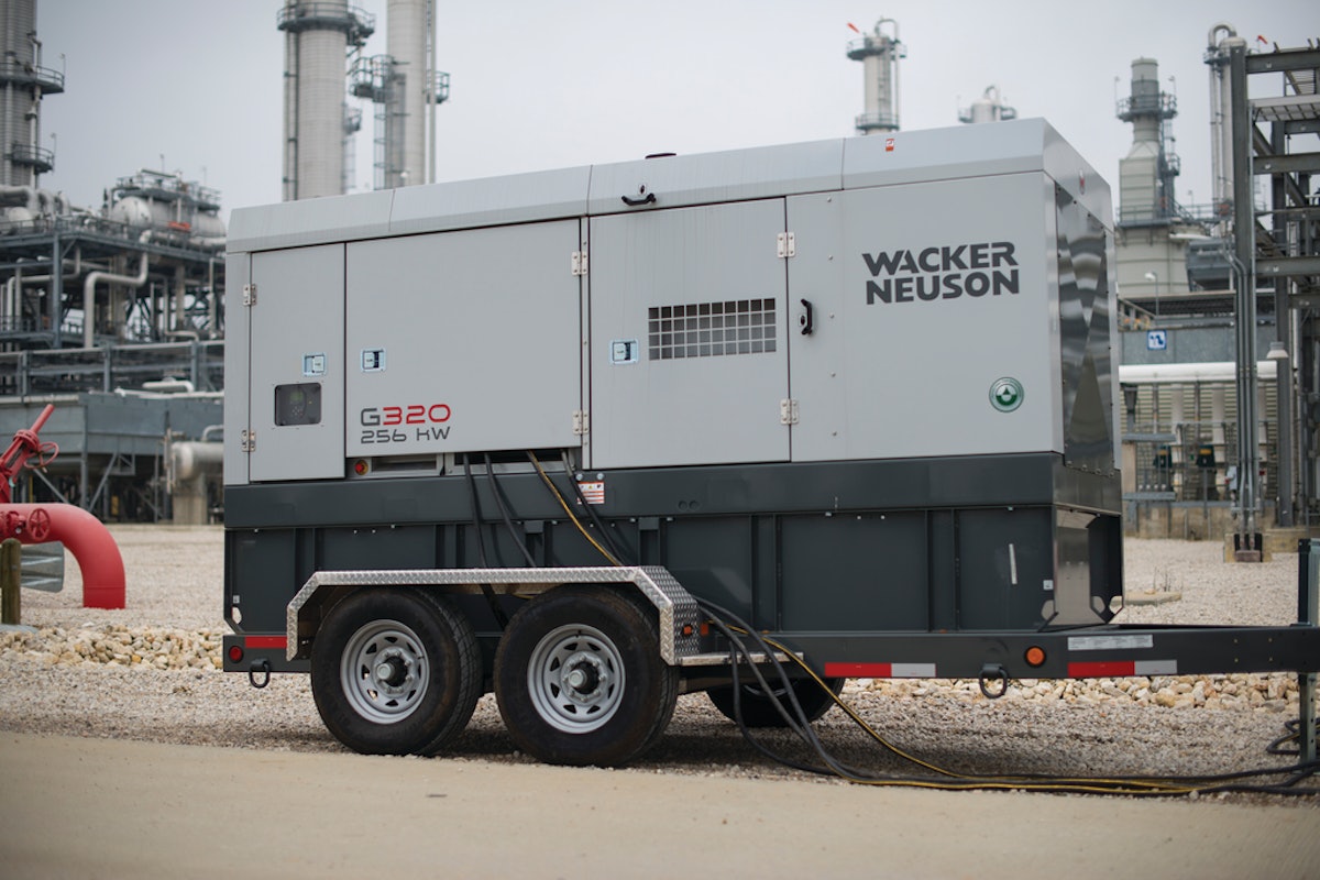 G 320 Mobile Generator From: Wacker Neuson America Corporation | For ...
