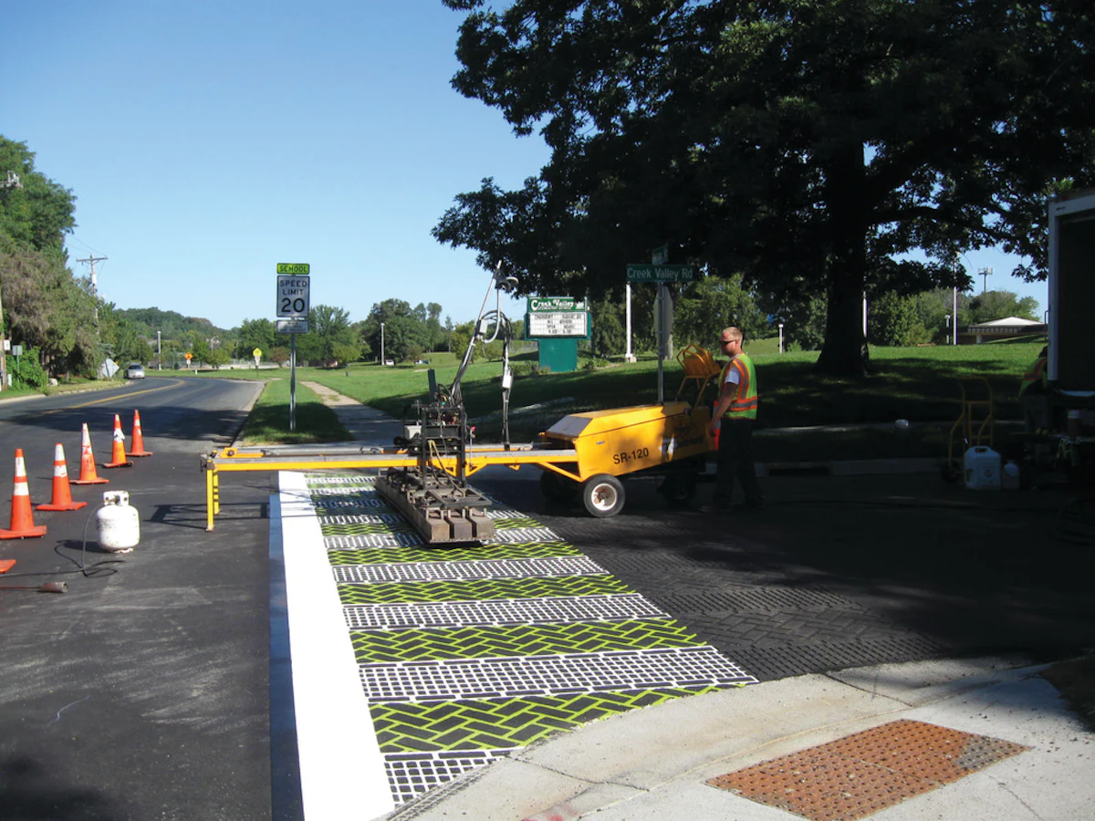 crosswalk marking | For Construction Pros