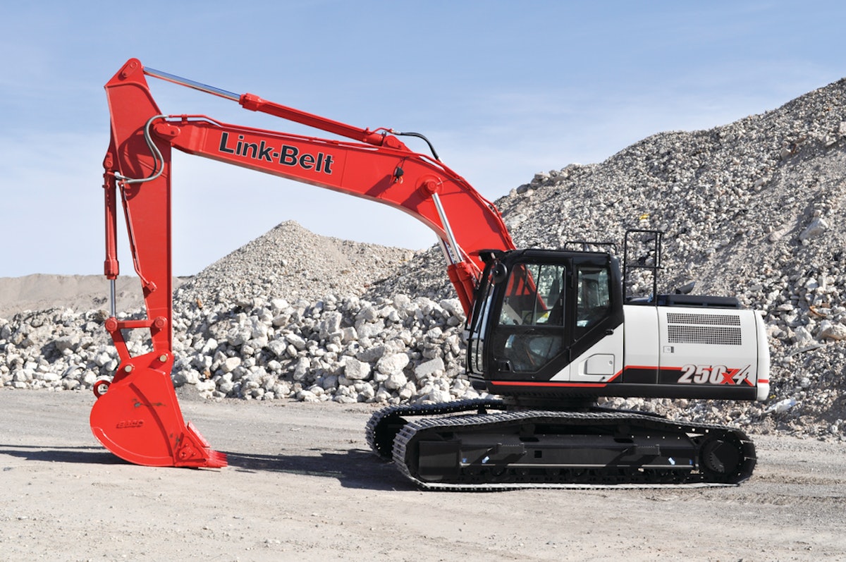 Link-Belt 250 X4 Crawler Excavator From: Link-Belt Excavators | For ...