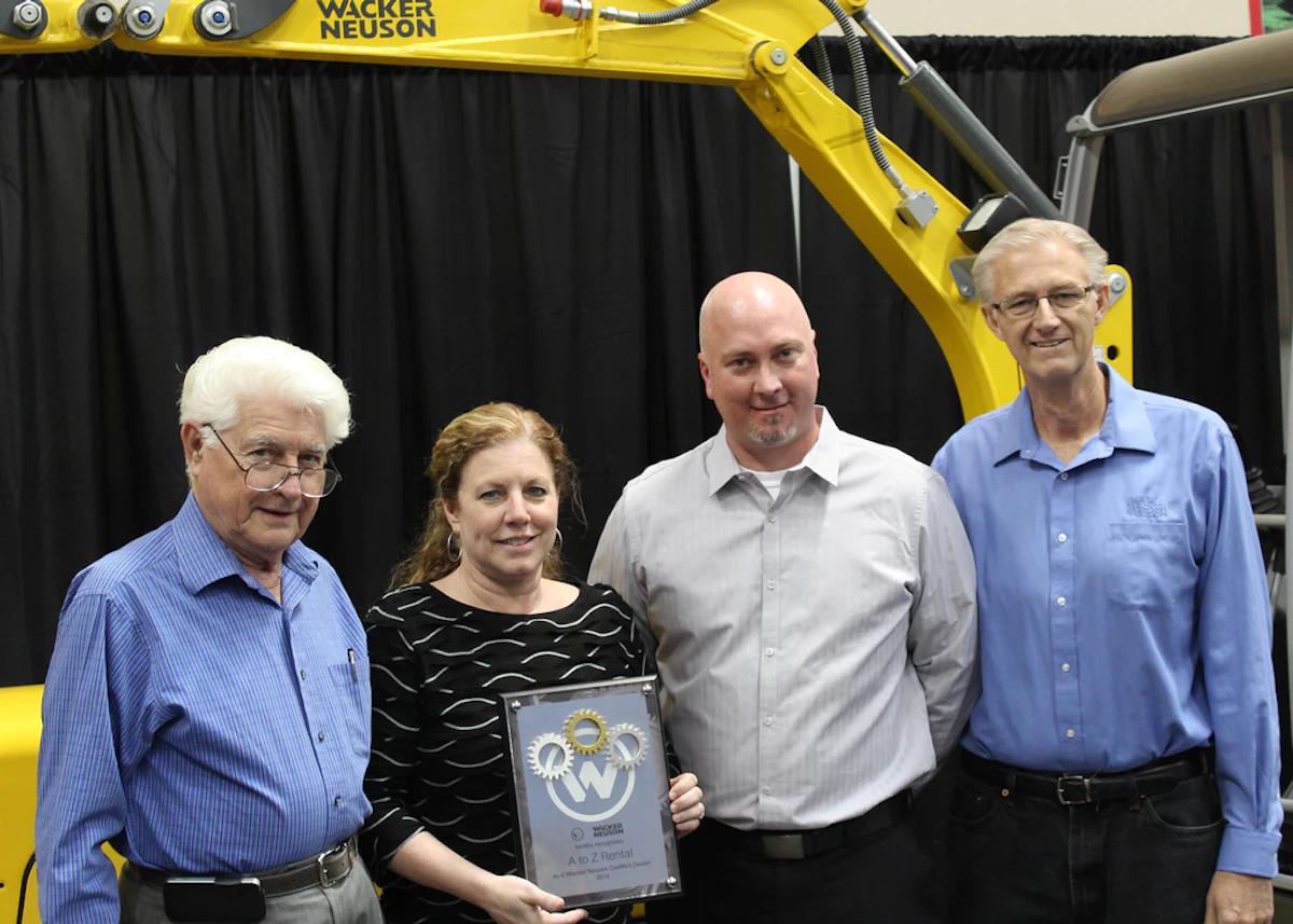 Wacker Neuson Presents First Certified Dealer Award in the Americas ...