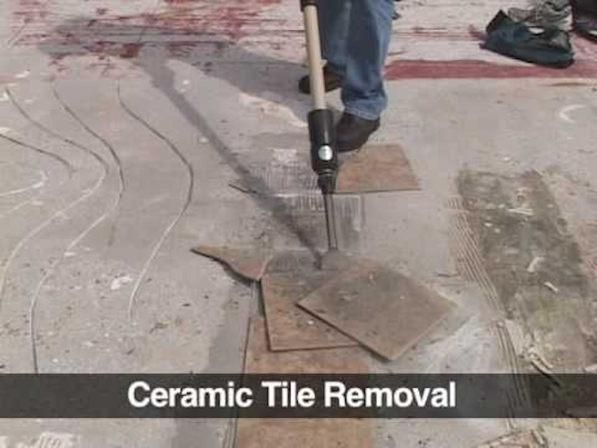 Video: How to use a Tile Remover | For Construction Pros
