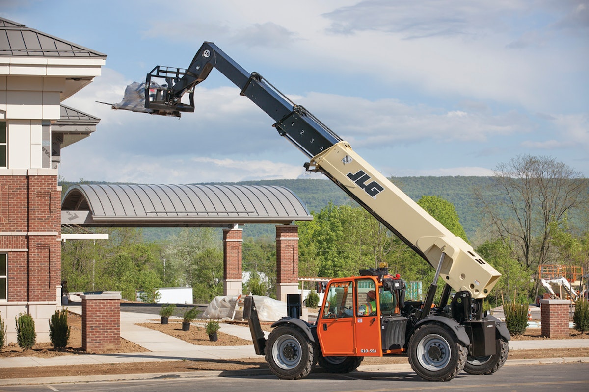 Model G10-55A Telehandler From: JLG Industries Inc. | For Construction Pros