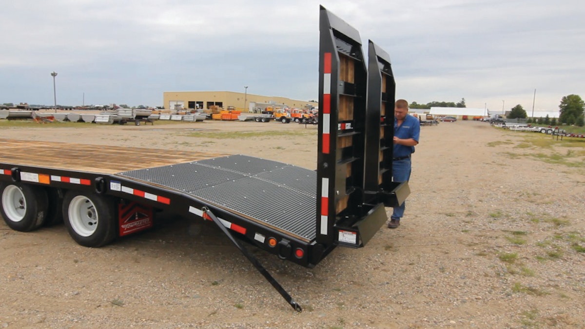 Stay Safe While Operating Trailer Ramps | For Construction Pros