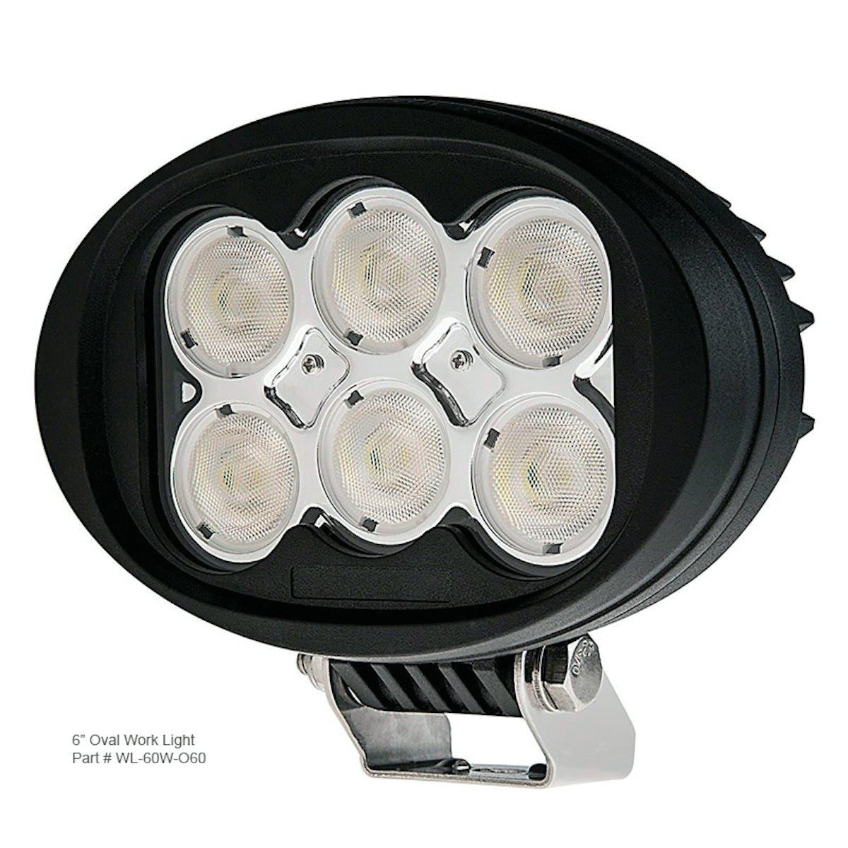 6-in. Oval Work Light From: Super Bright LEDs | For Construction Pros