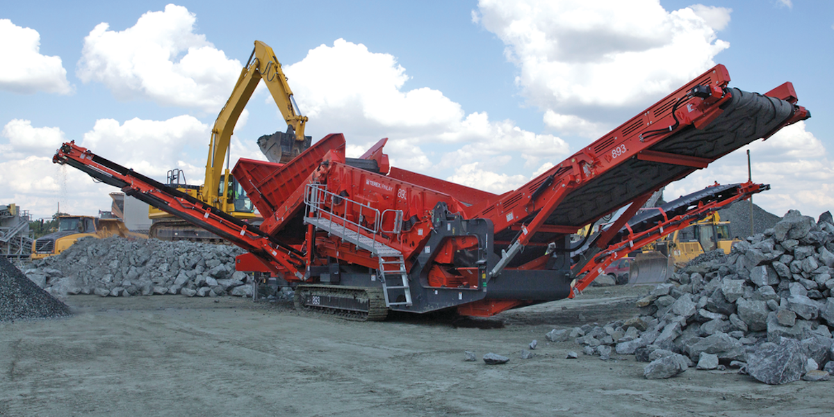 893 Tracked Mobile Heavy Duty Screener From: Terex Finlay | For ...
