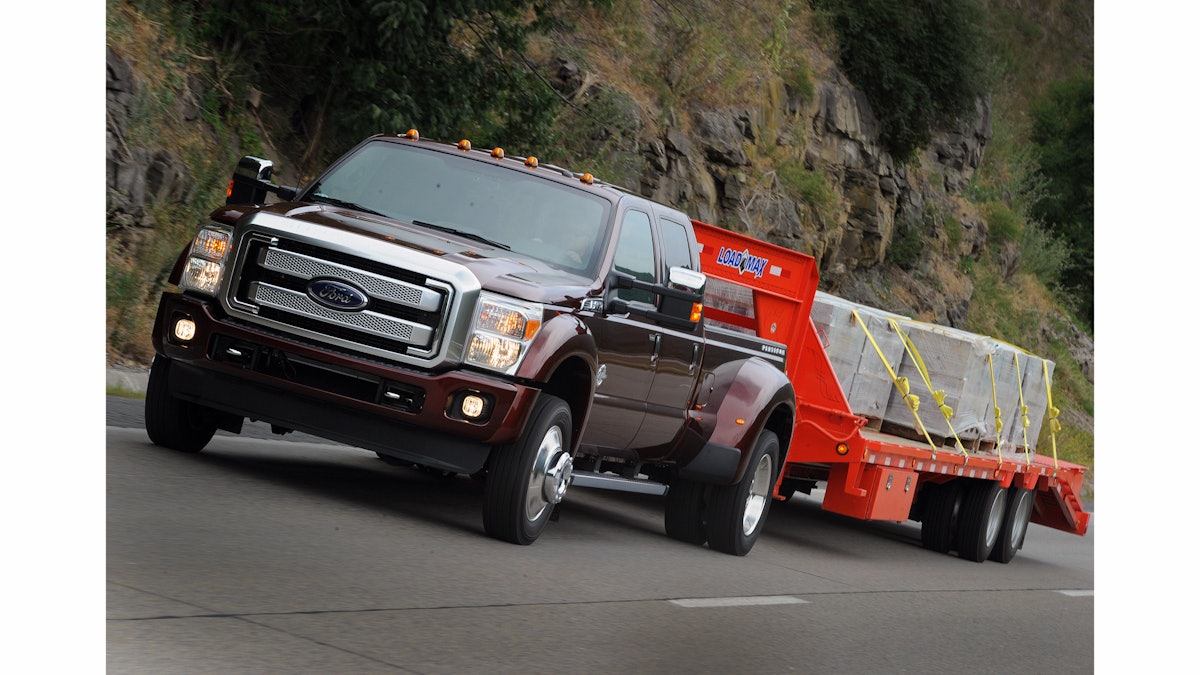 Today's Heavy Duty Pickup Trucks Can Efficiently Move Larger Equipment ...
