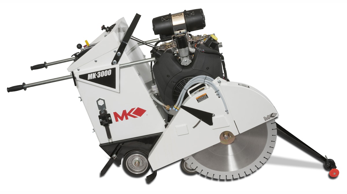 MK-3000 Series of Concrete Saws from MK Diamond Products Inc. From: MK ...