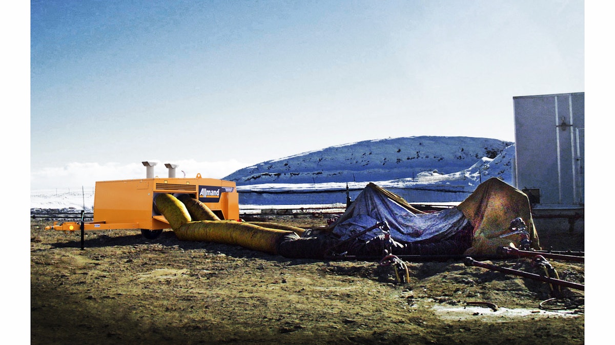 Maxi-Heat MH-1000 Portable Heater From: Allmand | For Construction Pros