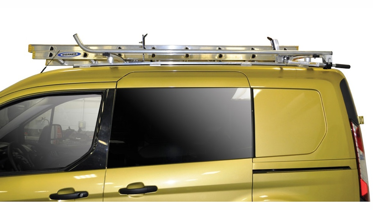 Adrian Steel Drop-down Ladder Racks for 2014 Transit Connect From ...