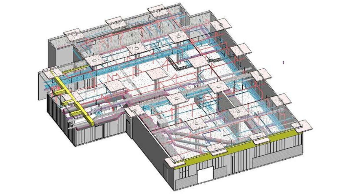 3D BIM Model Allows Reconstruction While Remainder of Building is ...