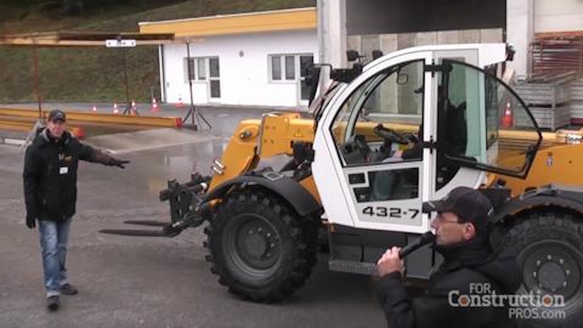 Video: Sneak Peek at Liebherr's Newest Telescopic Handlers Available in ...