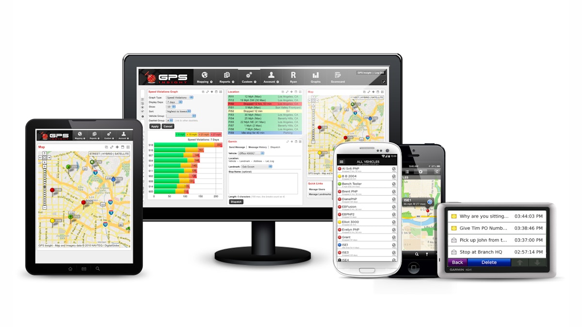 GPS Insight Tracking Software | For Construction Pros