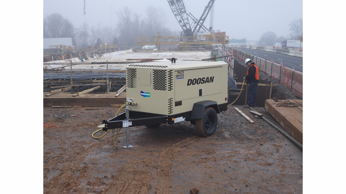 Dual Pressure Portable Air Compressors From: Doosan Bobcat Co. | For ...