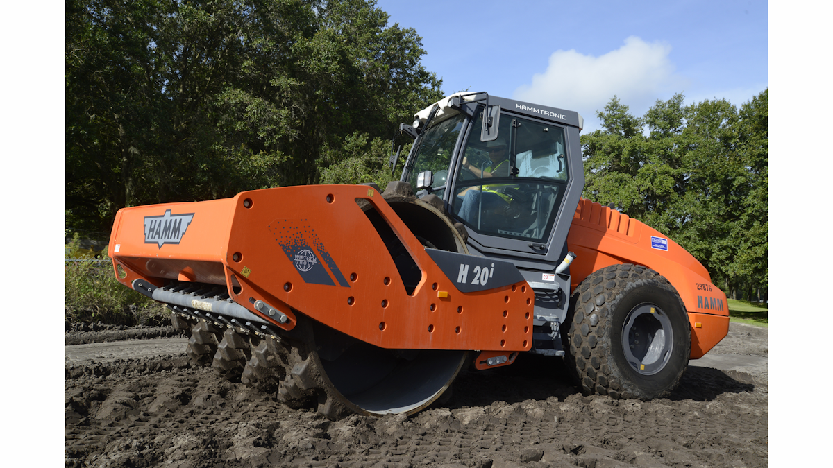 H20i Compactor From: Hamm Compactors | For Construction Pros