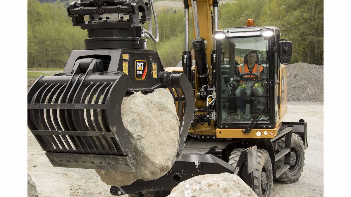 Caterpillar M318F & M320F Wheel Excavators From: Caterpillar - Cat ...