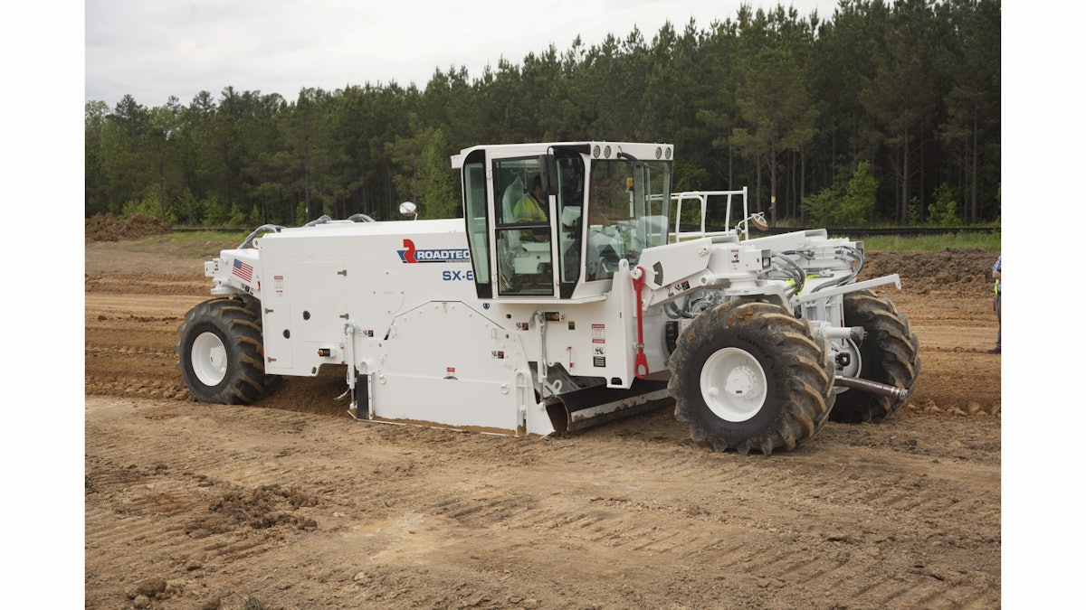 Roadtec SX-6e/ex Soil Stabilizer-Reclaimer From: Roadtec Inc. - Astec ...