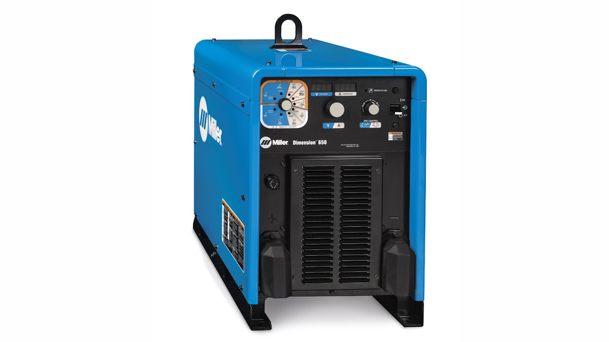 Miller Electric Dimension 650 Multiprocess Welder From: Miller Electric ...