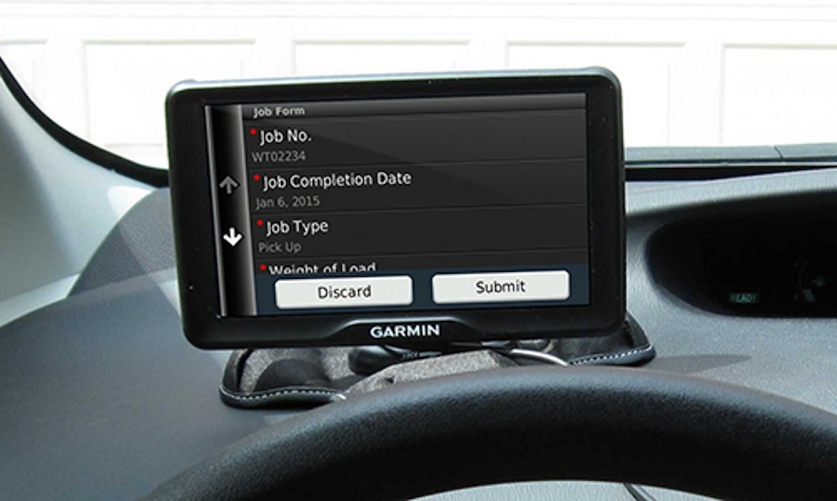 Garmin Custom Forms From: GPS Insight | For Construction Pros