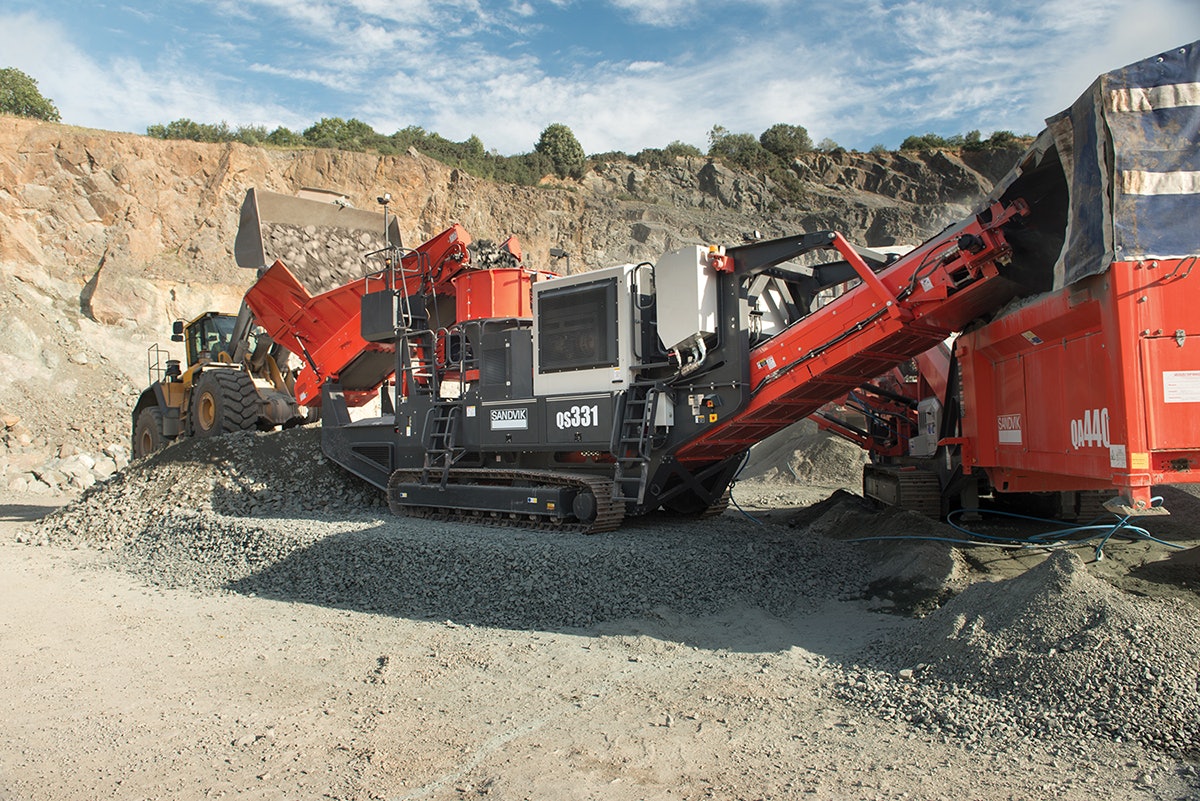 Sandvik QS331 Mobile Cone Crusher From: Sandvik Mining & Construction ...