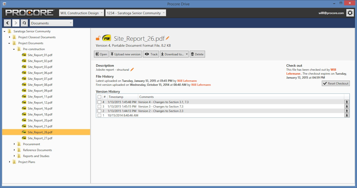 Procore Drive From: Procore Technologies, Inc. | For Construction Pros
