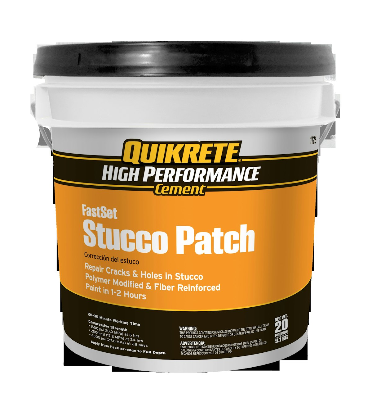 HIGH PERFORMANCE CEMENT FastSet Stucco Patch From: The QUIKRETE ...