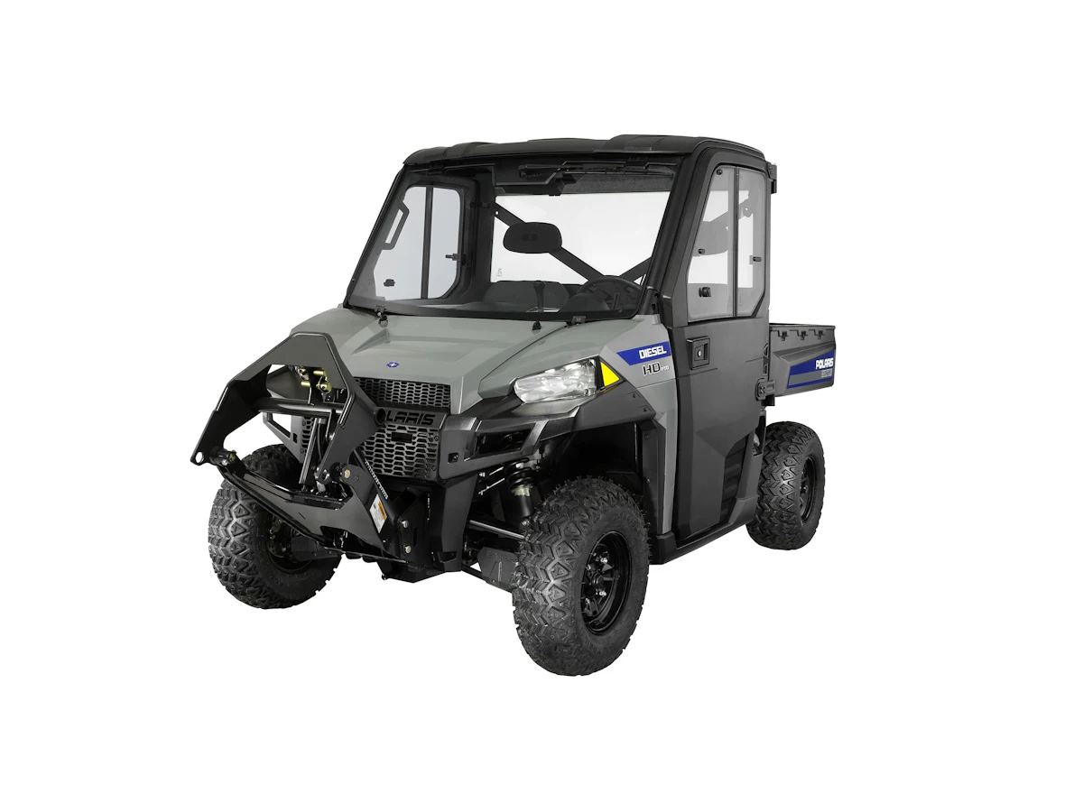 Polaris BRUTUS HDPTO Utility Vehicles and Spreader Attachment From ...