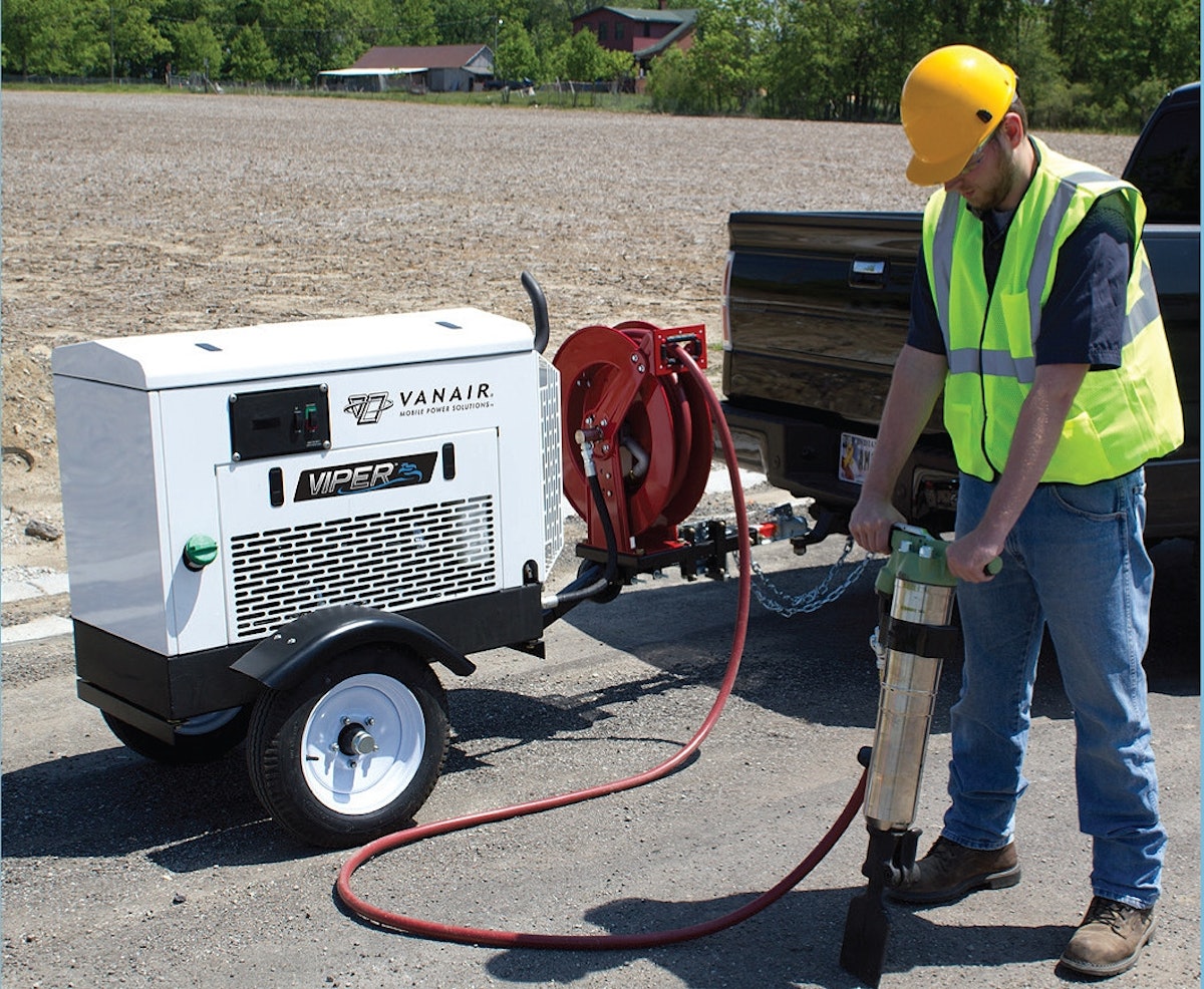 Vanair Viper Series Towable Compressors From: Vanair Manufacturing ...