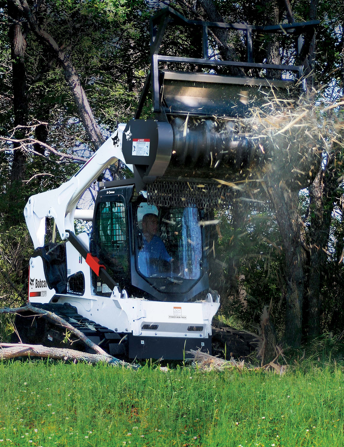 Bobcat Forestry Cutter Attachment From: Bobcat Co. | For Construction Pros