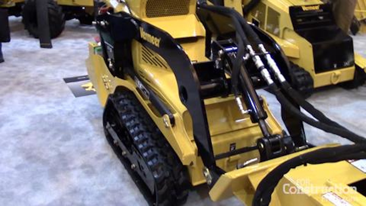 Video: Vermeer Introduces CTX50 Mini Skid Steer at The Rental Show ...