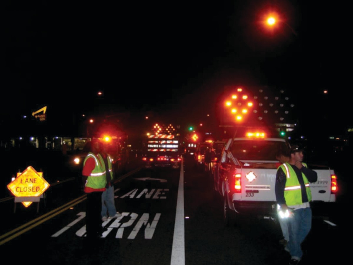 Best Practices for Pavement Maintenance Night Work | For Construction Pros