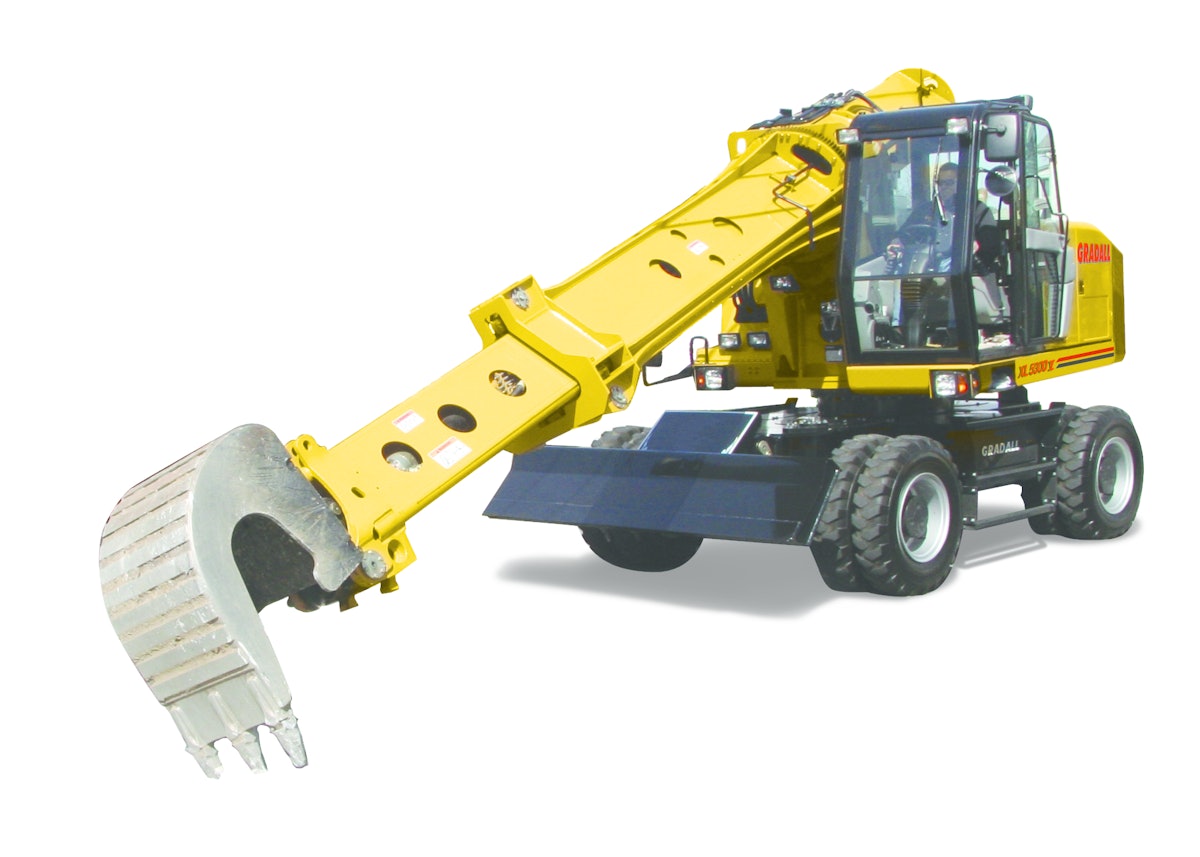 New Gradall Series V Excavators will Meet Tier 4 Final with Volvo Penta ...