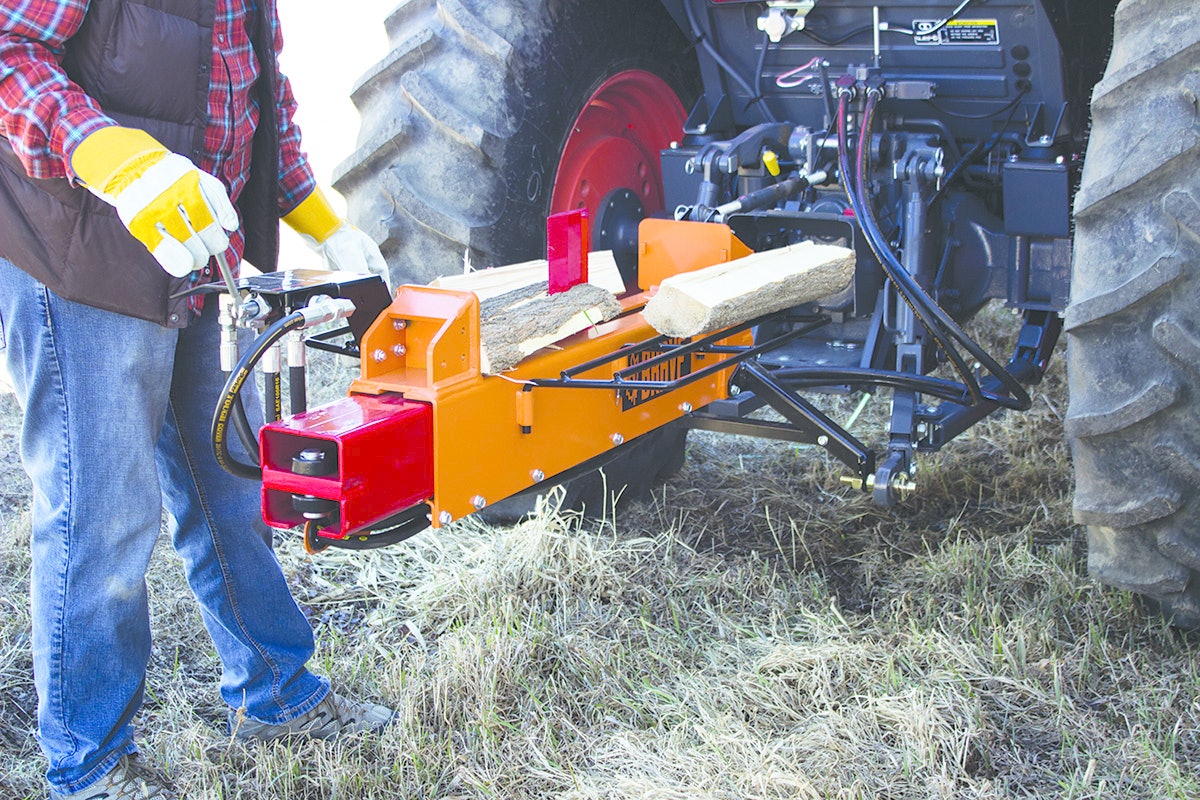 Brave TMH2015 Tractor-Mounted Log Splitter From: Brave Products | For ...