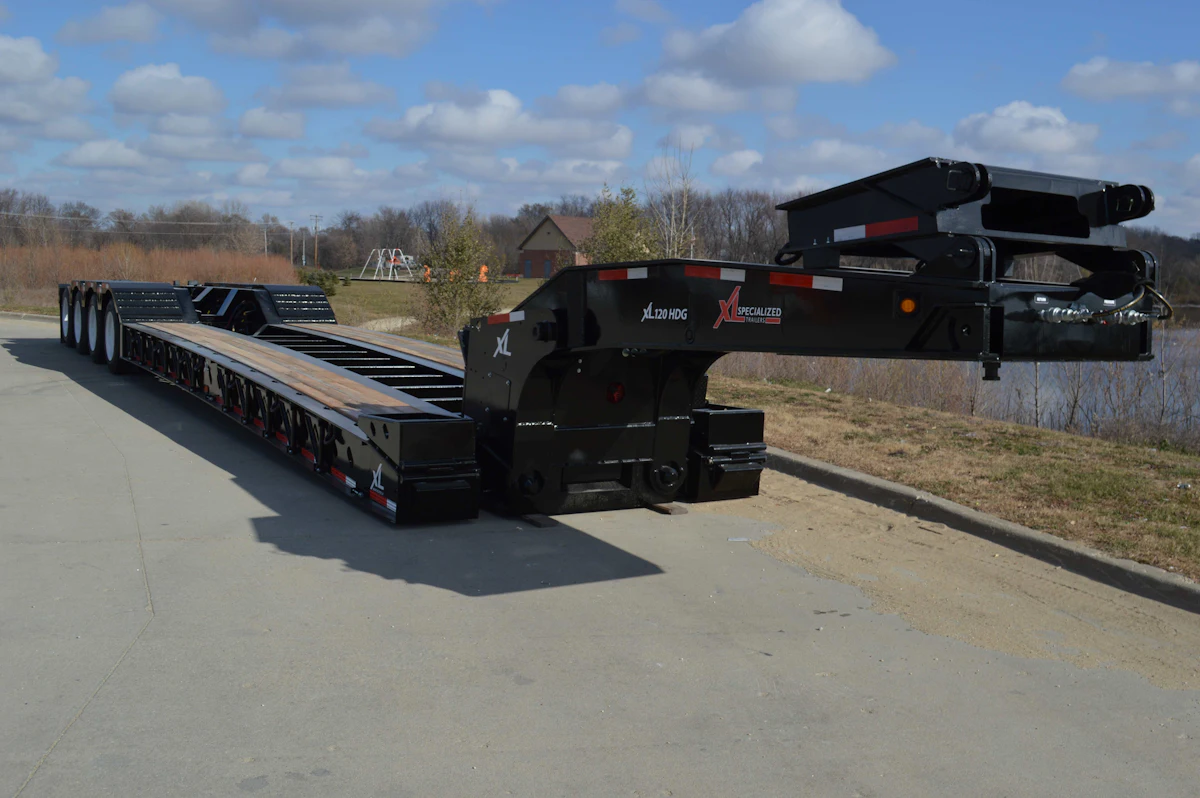 XL 120 Low-profile HDG Construction Trailer From: XL Specialized ...