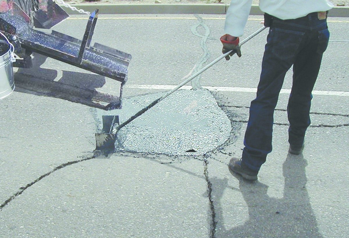Mastic Sealant Patches Provide Long-Term Pavement Repair Solution | For ...