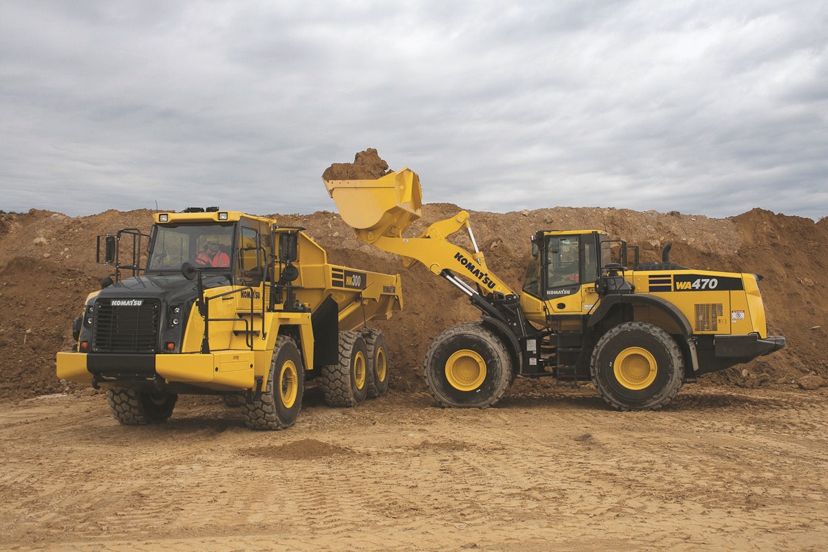 Komatsu WA470-8 Wheel Loader From: Komatsu America Corp. | For ...