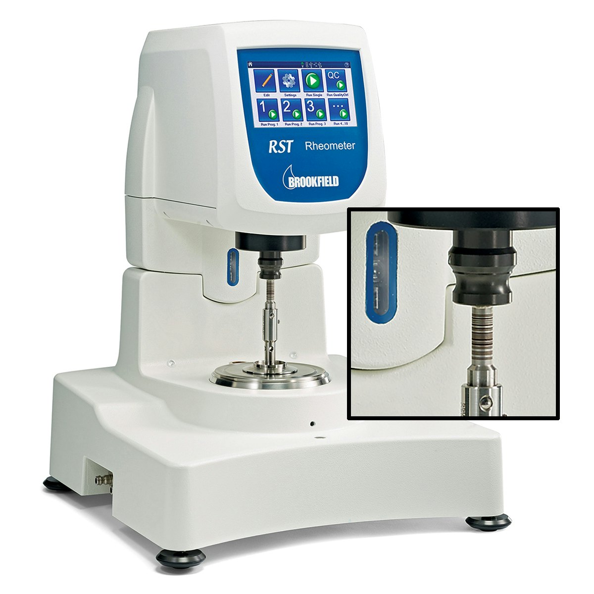 Automatic Gap Feature for RST-CPS Touch Rheometer from Brookfield ...