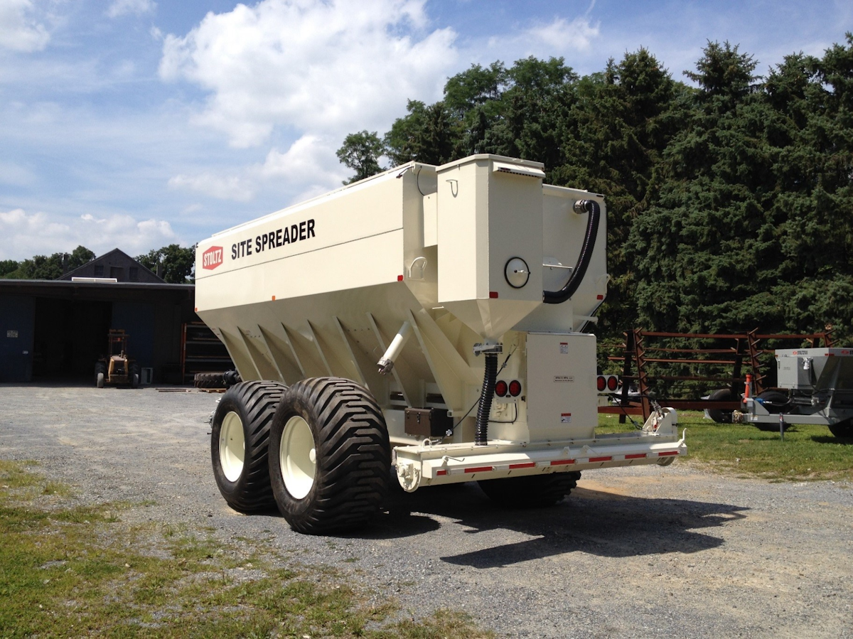 SS-2518 Pull-type Soil Stabilization Spreader From: Spreaders by Stoltz ...