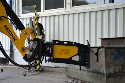 Brokk TC120 Tank Cutter Attachment From: Brokk Inc. | For Construction Pros