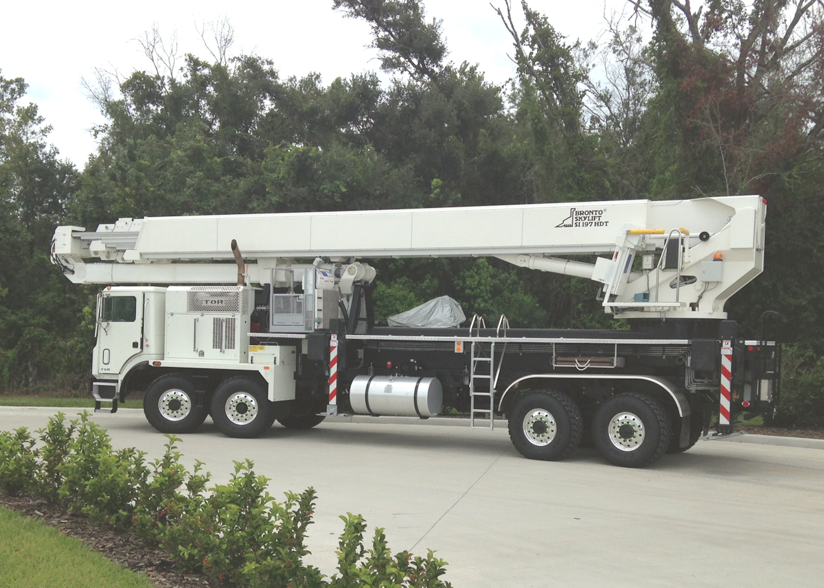 Bronto Skylift Showcases Large Truck-mounted Aerials at ICUEE 2015 From ...