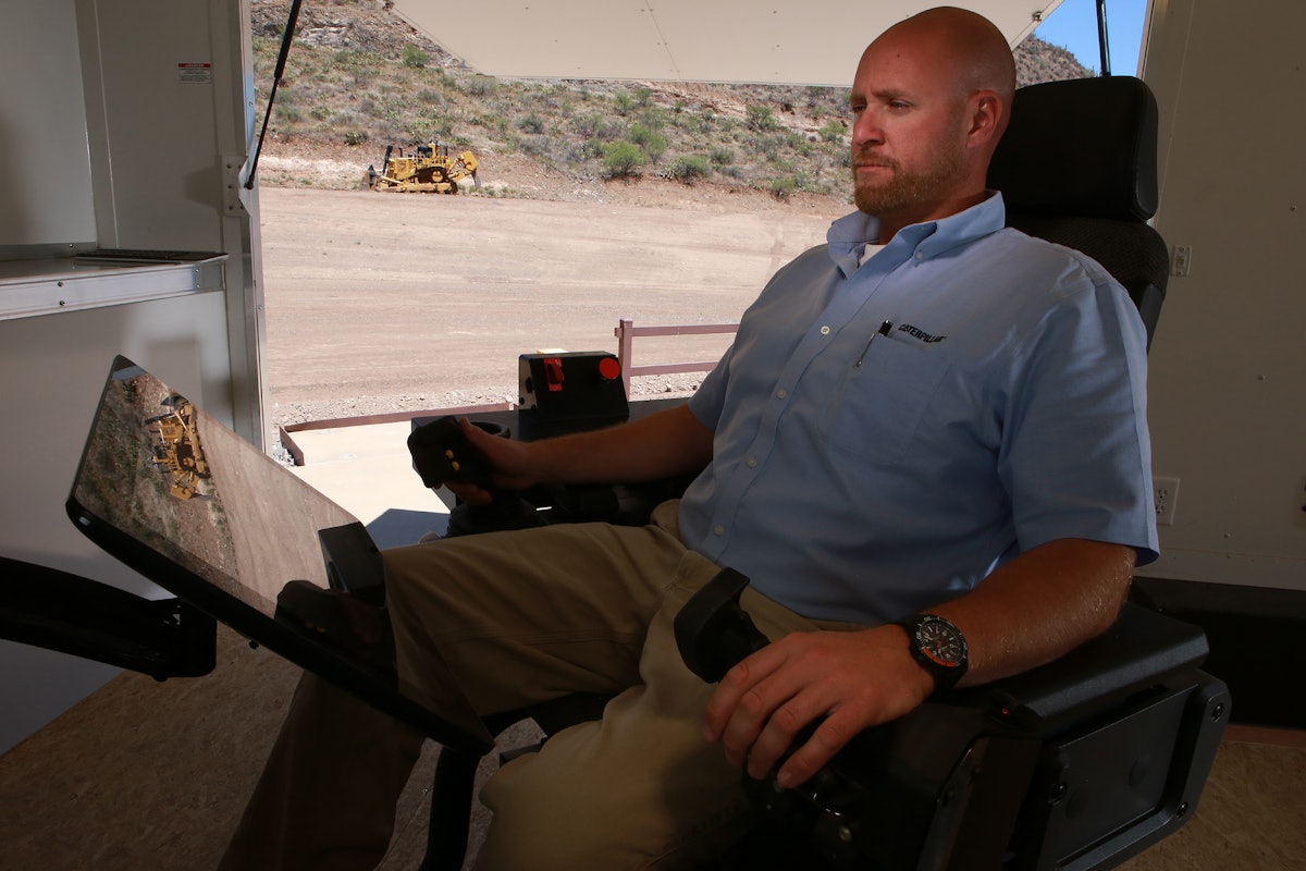 Cat Dozer Remote Operator Station From: Caterpillar - Cat | For ...