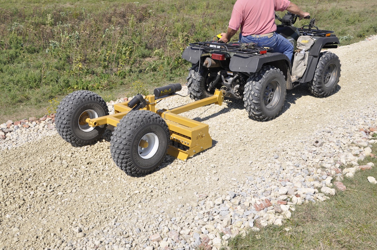 Hoelscher Li'l Spike ATV Grader From: Hoelscher Inc. | For Construction ...